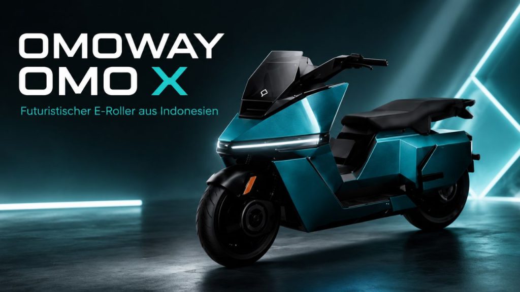 OMOWAY OMO X: Selbstbalancierender E-Roller mit 260 km Reichweite im ...